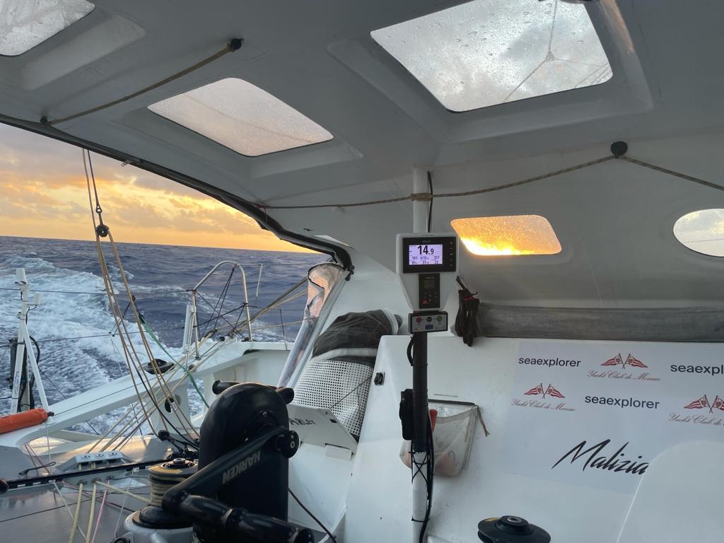 Autopilot für foilende Imocas